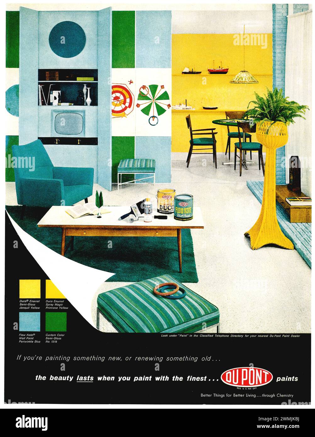 Vintage paint adverts hi-res stock photography and images - Alamy