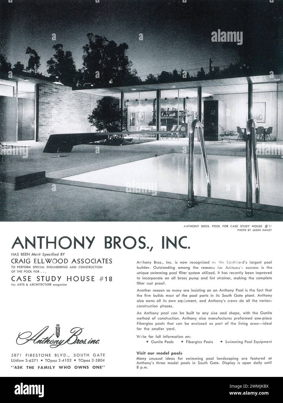 Anthony brothers pools hi-res stock photography and images - Alamy