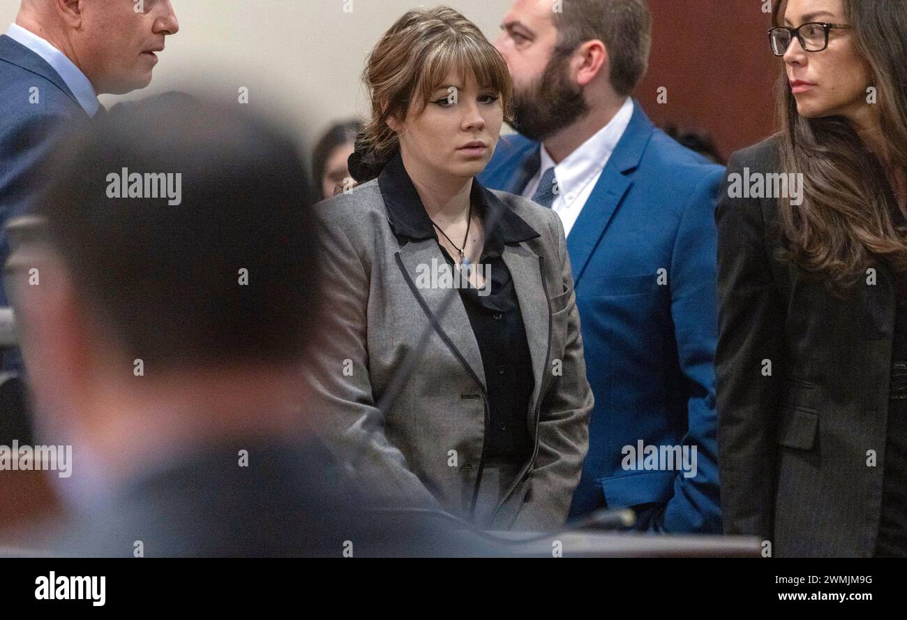 Defendant Hannah Gutierrez-Reed, former armorer on the set of the movie ...