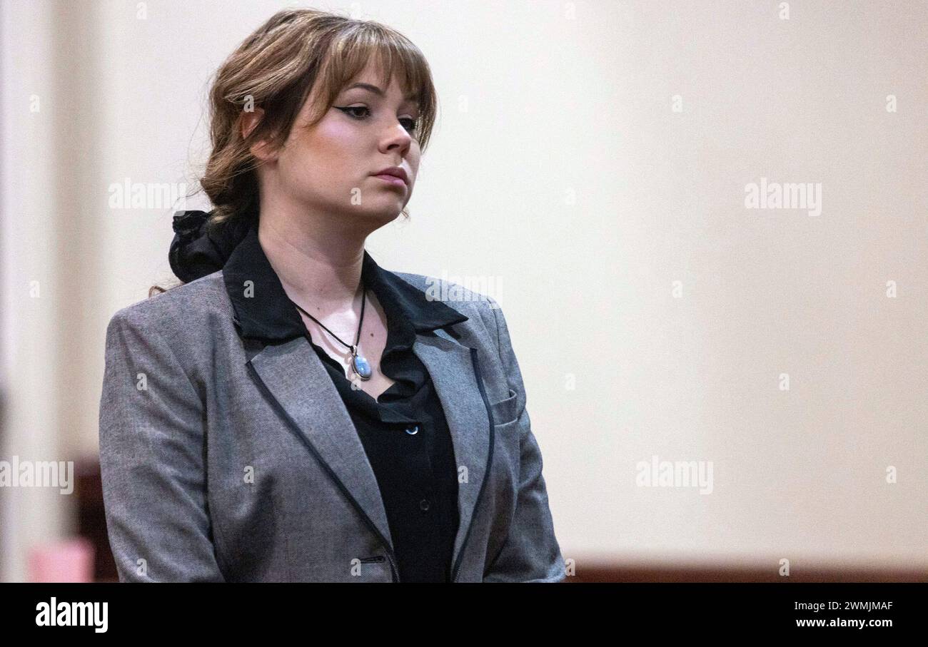 Defendant Hannah Gutierrez-Reed, former armorer on the set of the movie ...