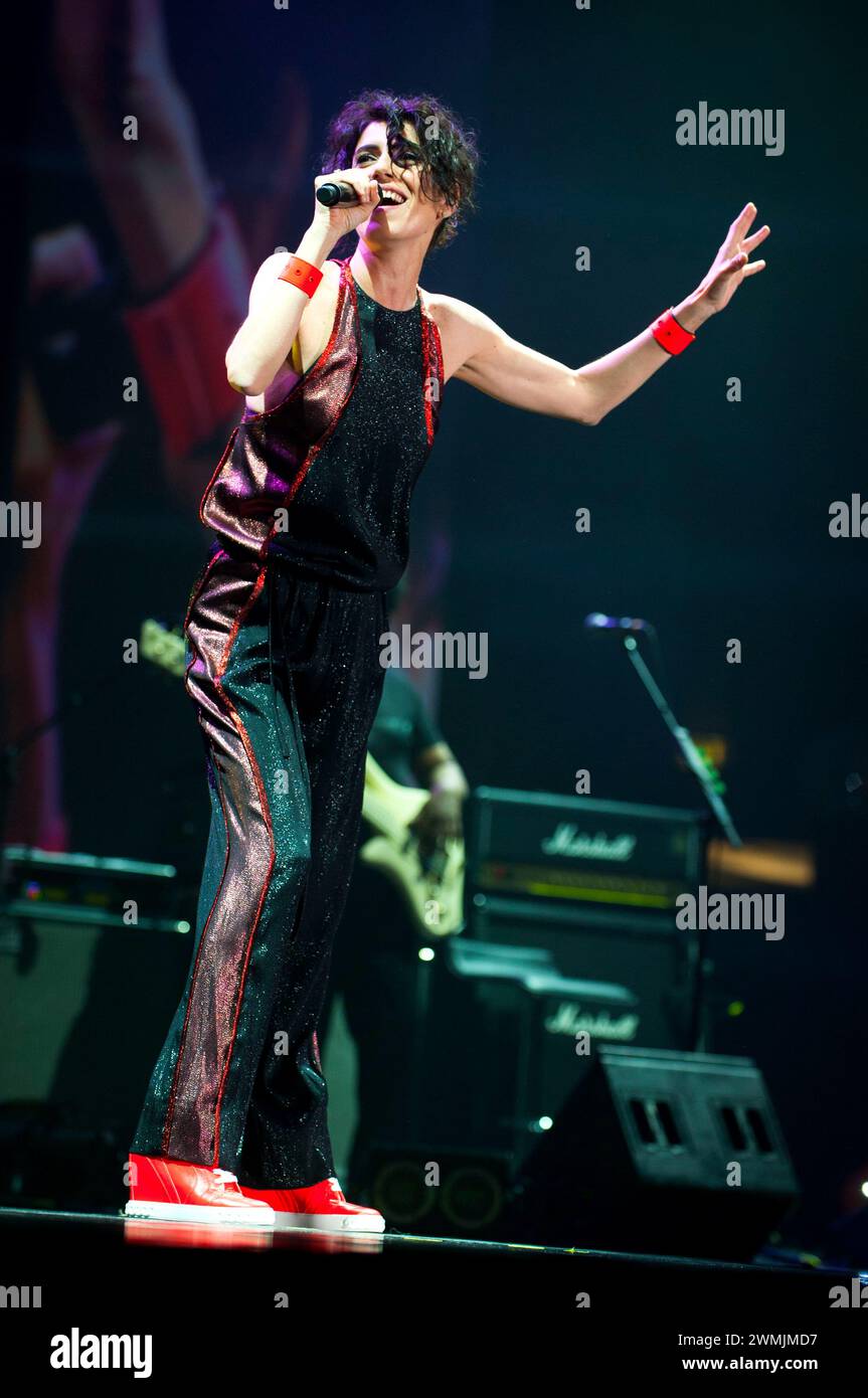Milan Italy 10/05/2014: Giorgia,Italian singer, live concert at the ...