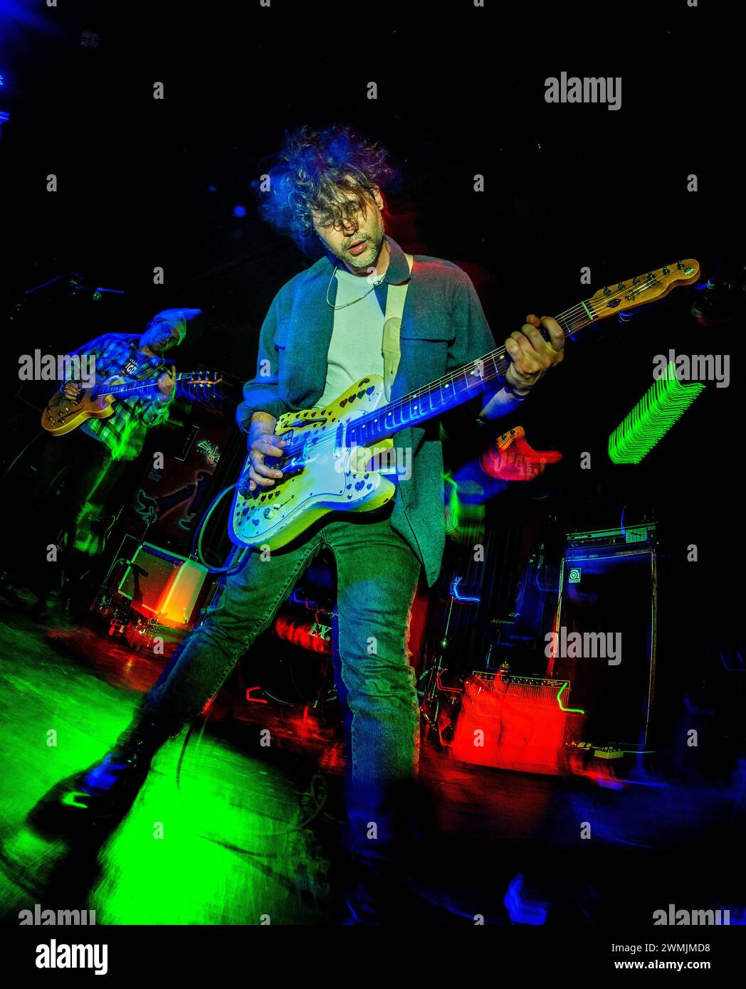 The band DIE SPITZ performs at the FarOut Lounge, Austin, Texas Stock ...