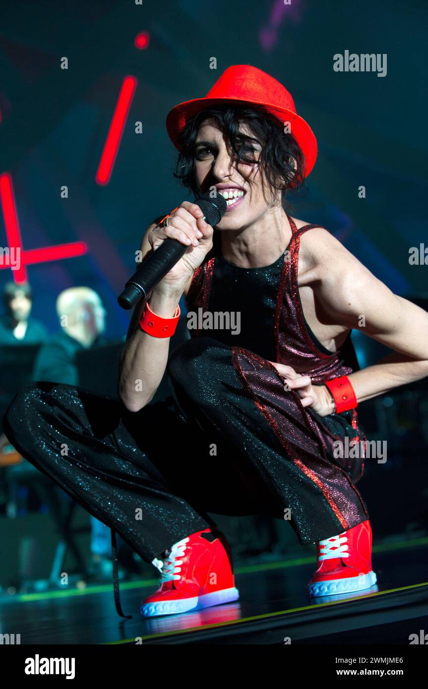 Milan Italy 10/05/2014: Giorgia,Italian singer, live concert at the ...