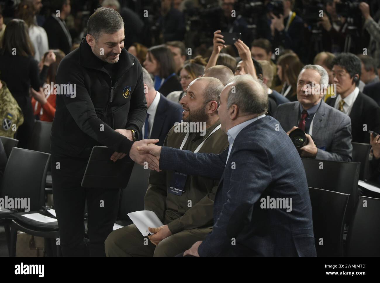 Non Exclusive: Minister of Defence of Ukraine Rustem Umerov speaks ...