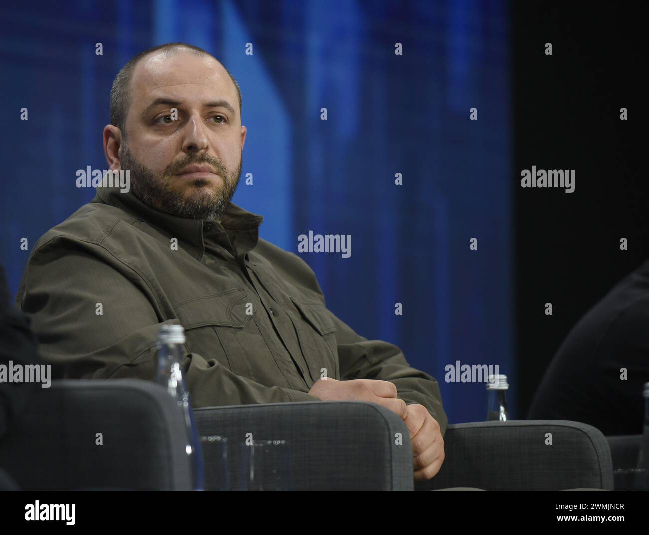 Non Exclusive: Minister of Defence of Ukraine Rustem Umerov speaks ...