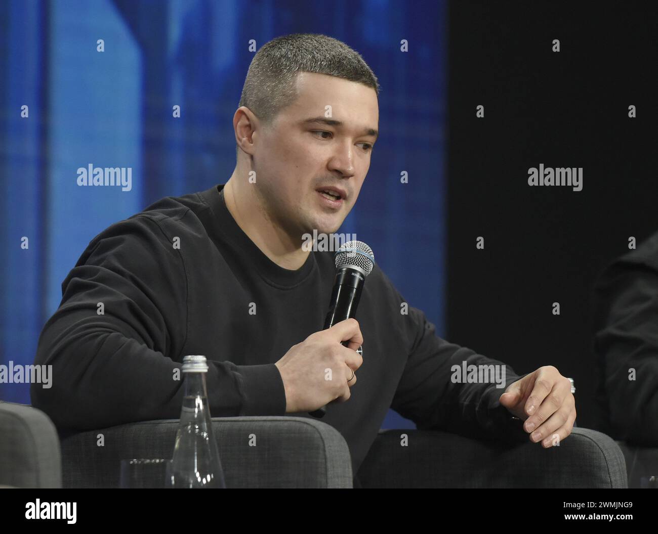 Non Exclusive: Minister of Defence of Ukraine Rustem Umerov speaks ...