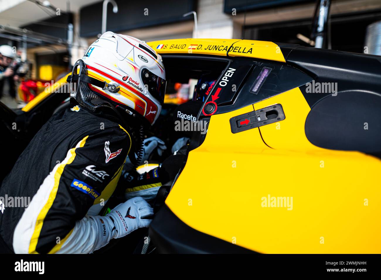 JUNCADELLA Daniel (spa), TF Sport, Corvette Z06 GT3.R, portrait during ...