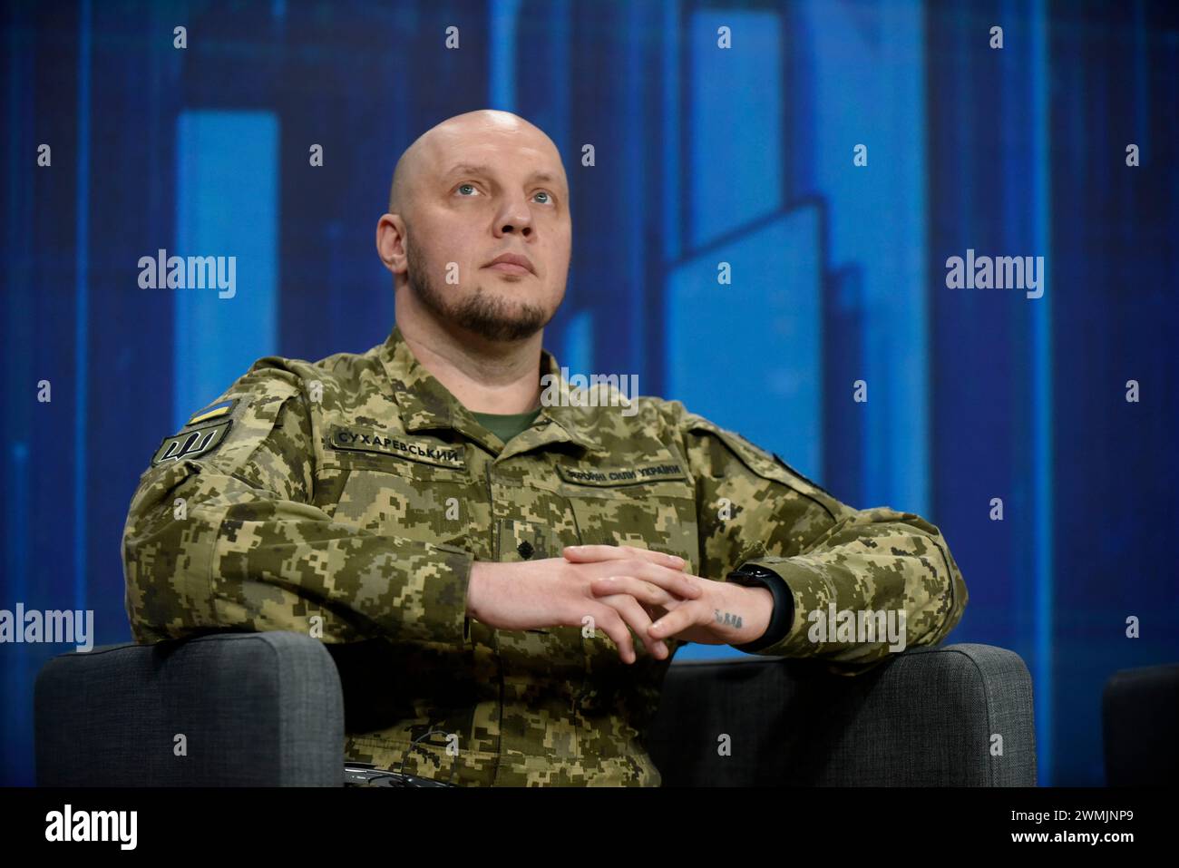 Non Exclusive: Minister of Defence of Ukraine Rustem Umerov speaks ...