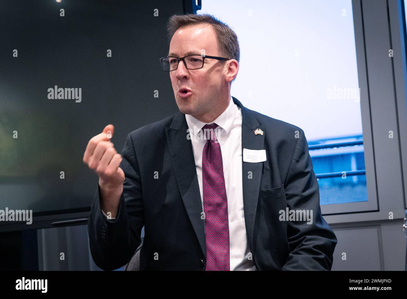 Chris Barton CMG - HM Trade Commissioner for Europe Stock Photo - Alamy