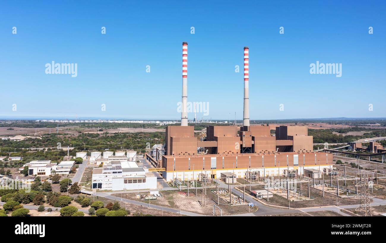 Sines thermal power plant hi-res stock photography and images - Alamy