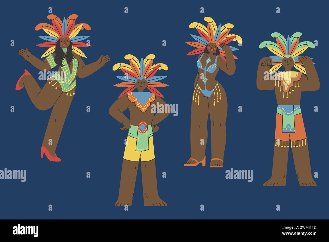 Carnival characters hi-res stock photography and images - Alamy