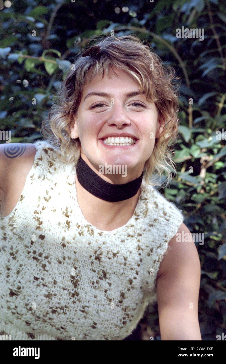 Milan Italy 1999-10-27: Irene Grandi, Italian singer,during a photo ...