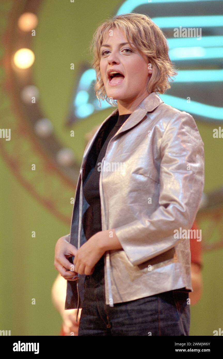 Milan Italy 2000-04-16: Irene Grandi, Italian singer, during the ...