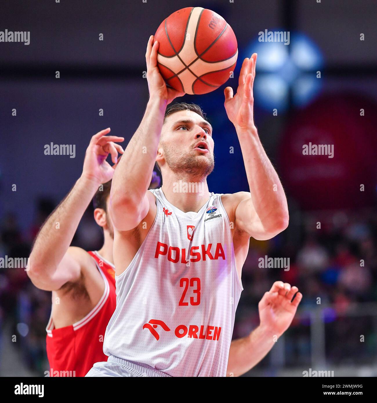 Sezon 2024 Polska, Macedonia. 2024 Feb, 26. N/z Michal Michalak Foto ...