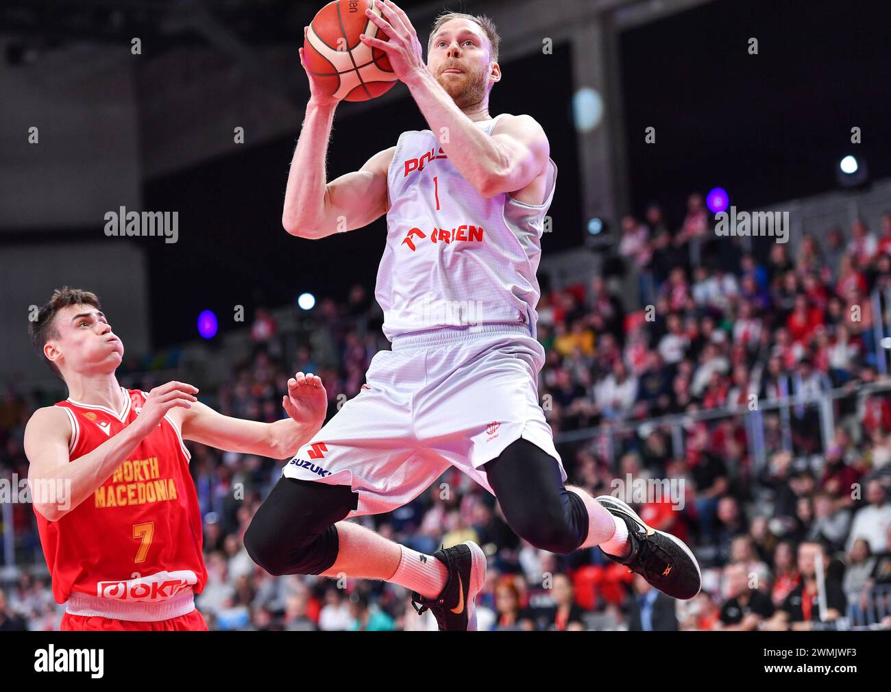 Sezon 2024 Polska, Macedonia. 2024 Feb, 26. N/z Nenad Dimitrijevic ...