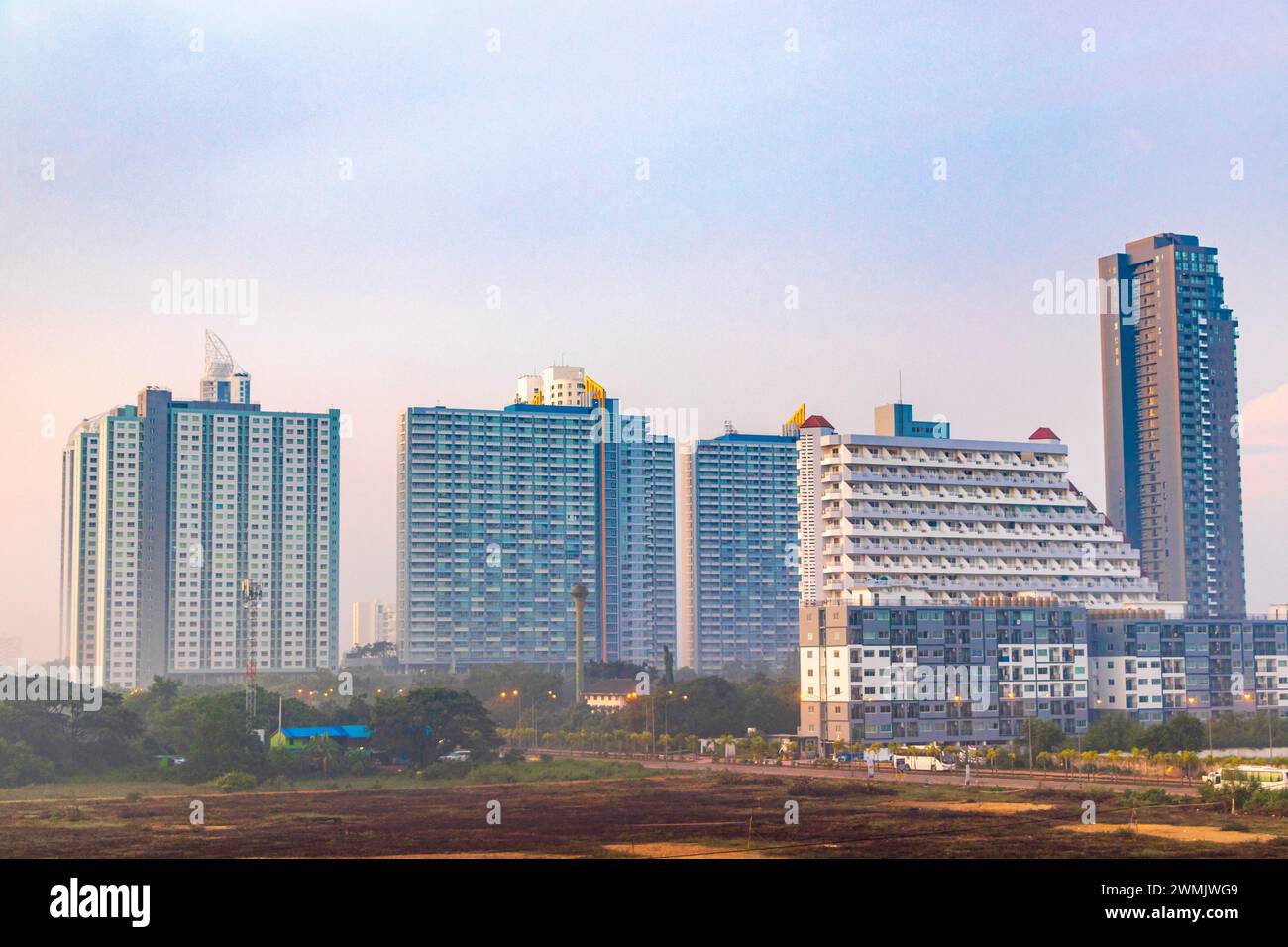 Pattaya resort town beautiful houses hi-res stock photography and ...