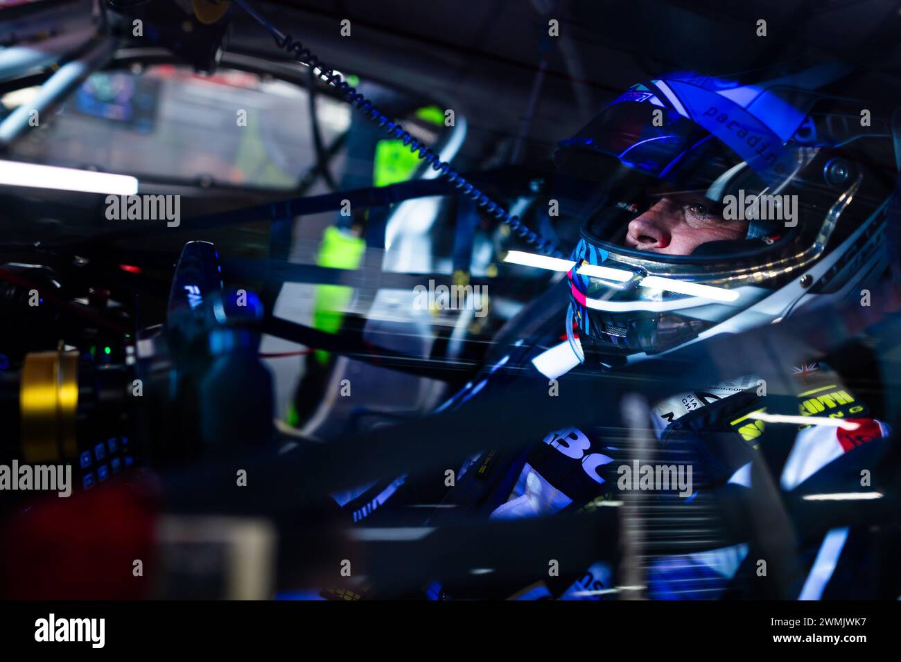 LEUNG Darren (gbr), Team WRT, BMW M4 GT3, portrait during the Prologue ...