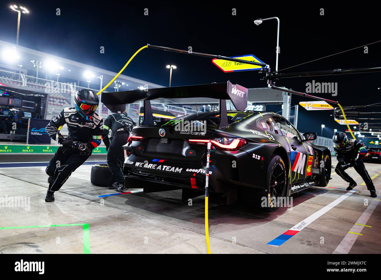 46 MARTIN Maxime (bel), ROSSI Valentino (ita), AL HARTHY Ahmad (omn) Team WRT, BMW M4 GT3 #46 ...