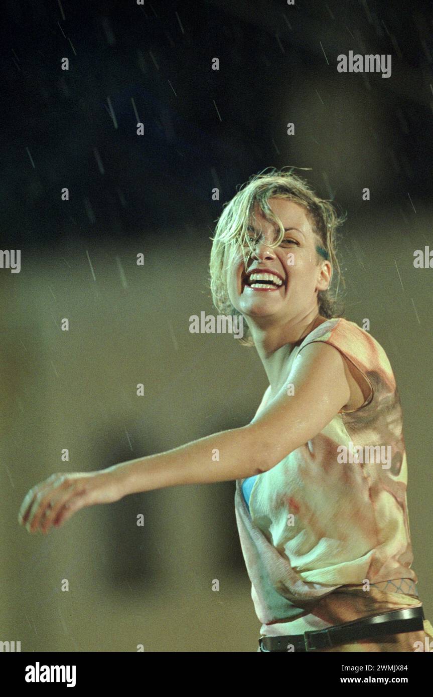 Padova Italy 2001-06-02: Irene Grandi, Italian singer, during the ...
