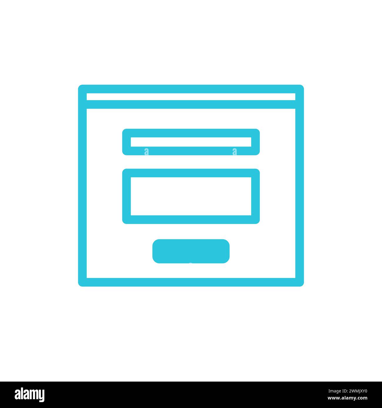 Digital online questionnaire Cut Out Stock Images & Pictures - Alamy