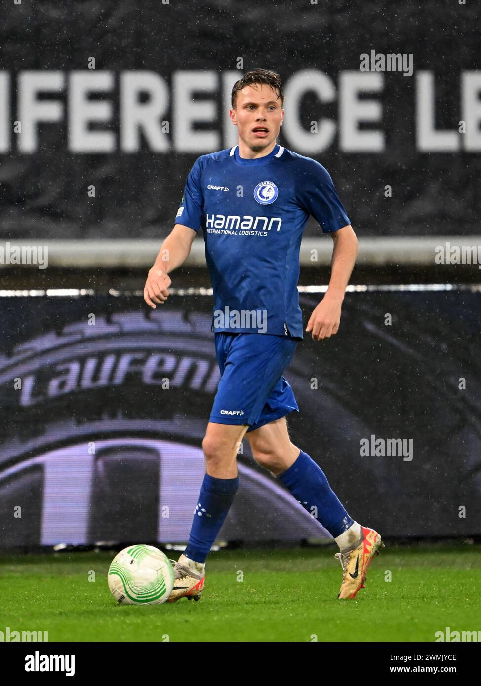 GHENT - Matisse Samoise of KAA Gent during the UEFA Europa Conference ...