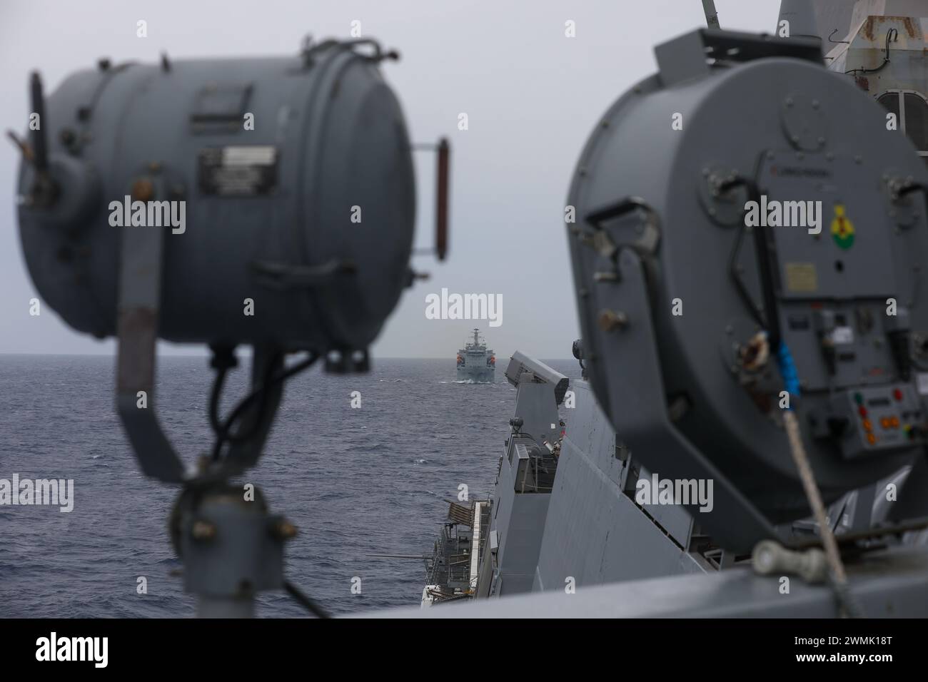 240226-N-RP467-1020 MEDITERRANEAN SEA (Feb. 26, 2024) The Royal Fleet ...