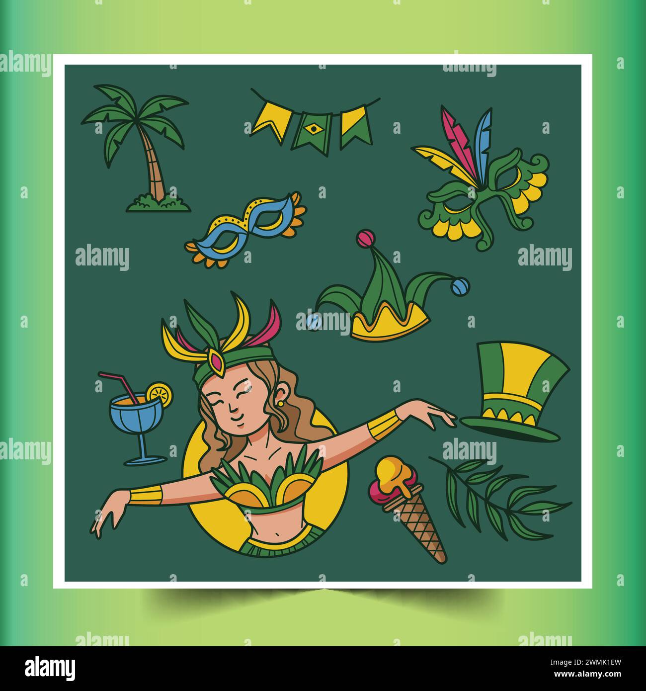 Carnival elements hi-res stock photography and images - Alamy