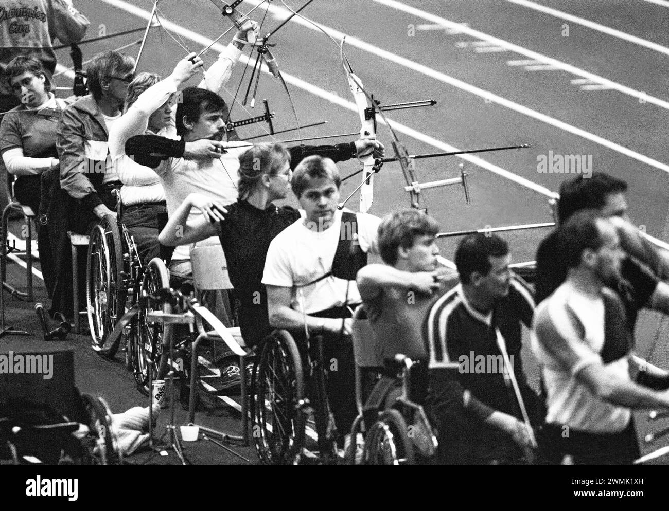 They compete Black and White Stock Photos & Images - Alamy