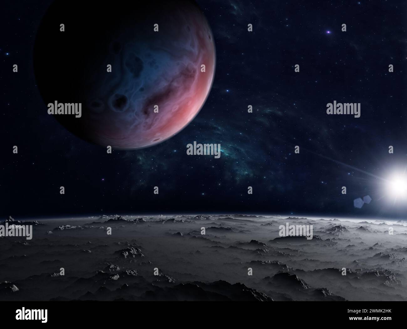 Planets And Exoplanets Of Unexplored Galaxies Sci Fi New Worlds To