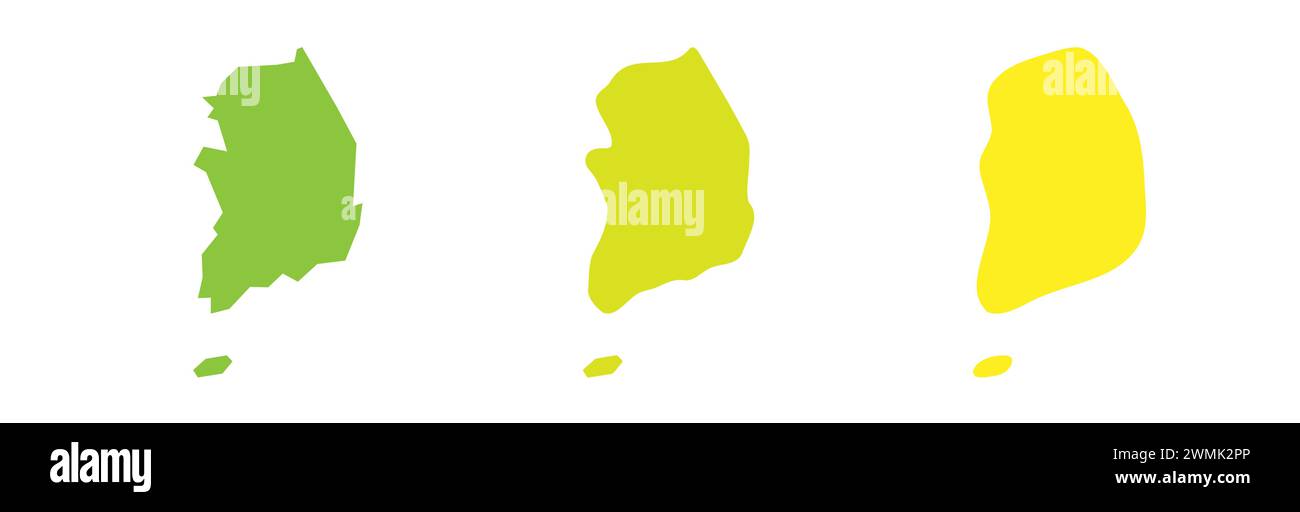 Korean maps hi-res stock photography and images - Alamy