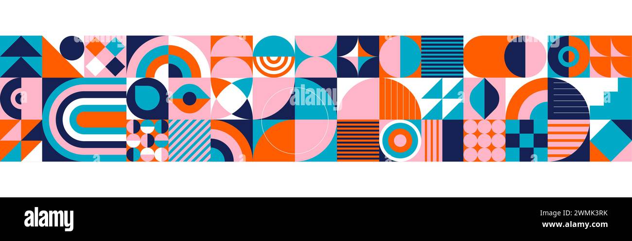 Colorful Abstract Geometric Background. Modern colorful concept design ...