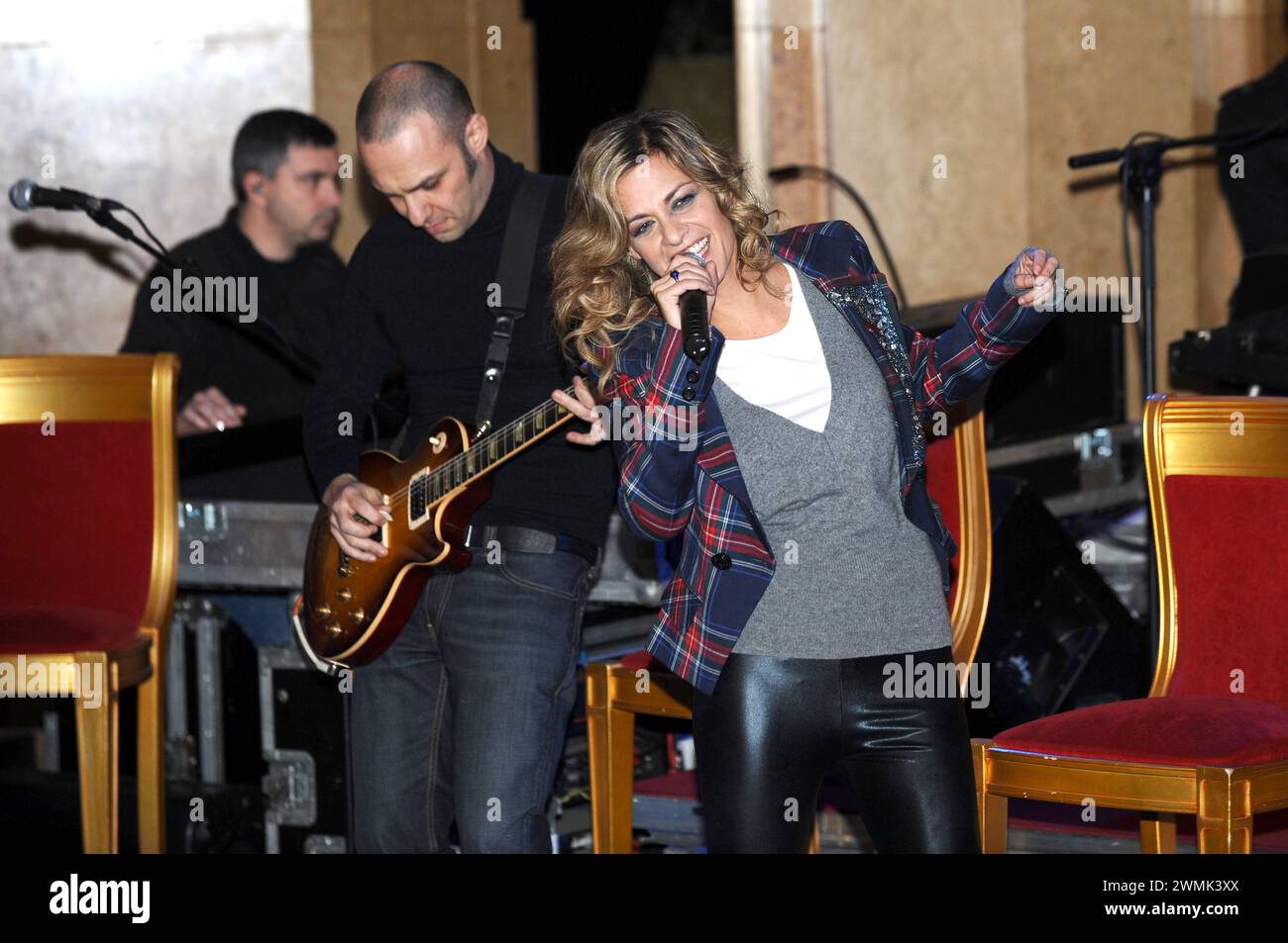 Milan Italy 24/11/2008 : Irene Grandi, Italian singer, live concert for ...