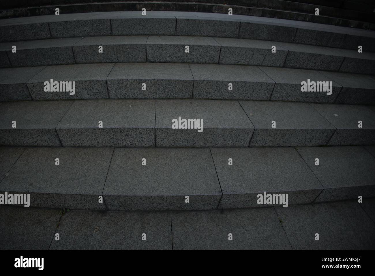 asphalt stairs seen from the front in the city Stock Photo - Alamy