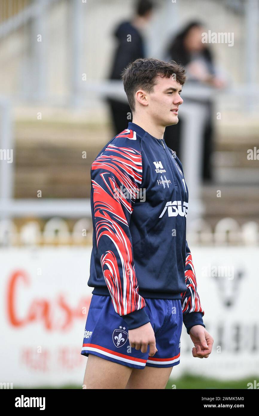 Wakefield, England - 25th February 2024 - Wakefield Trinity's Will ...