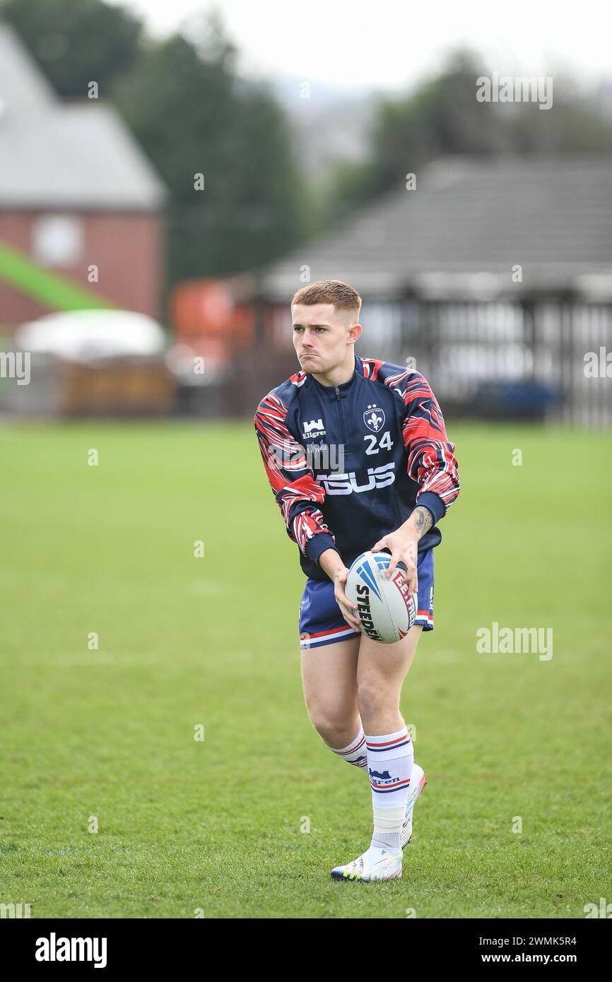 Wakefield, England - 25th February 2024 - Wakefield Trinity's Myles ...
