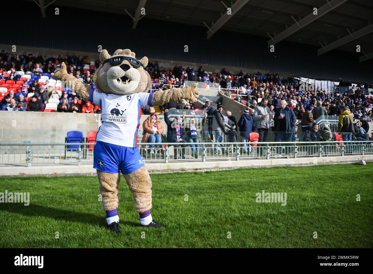 Wakefield, England - 25th February 2024 - Daddy Cool. Rugby League ...