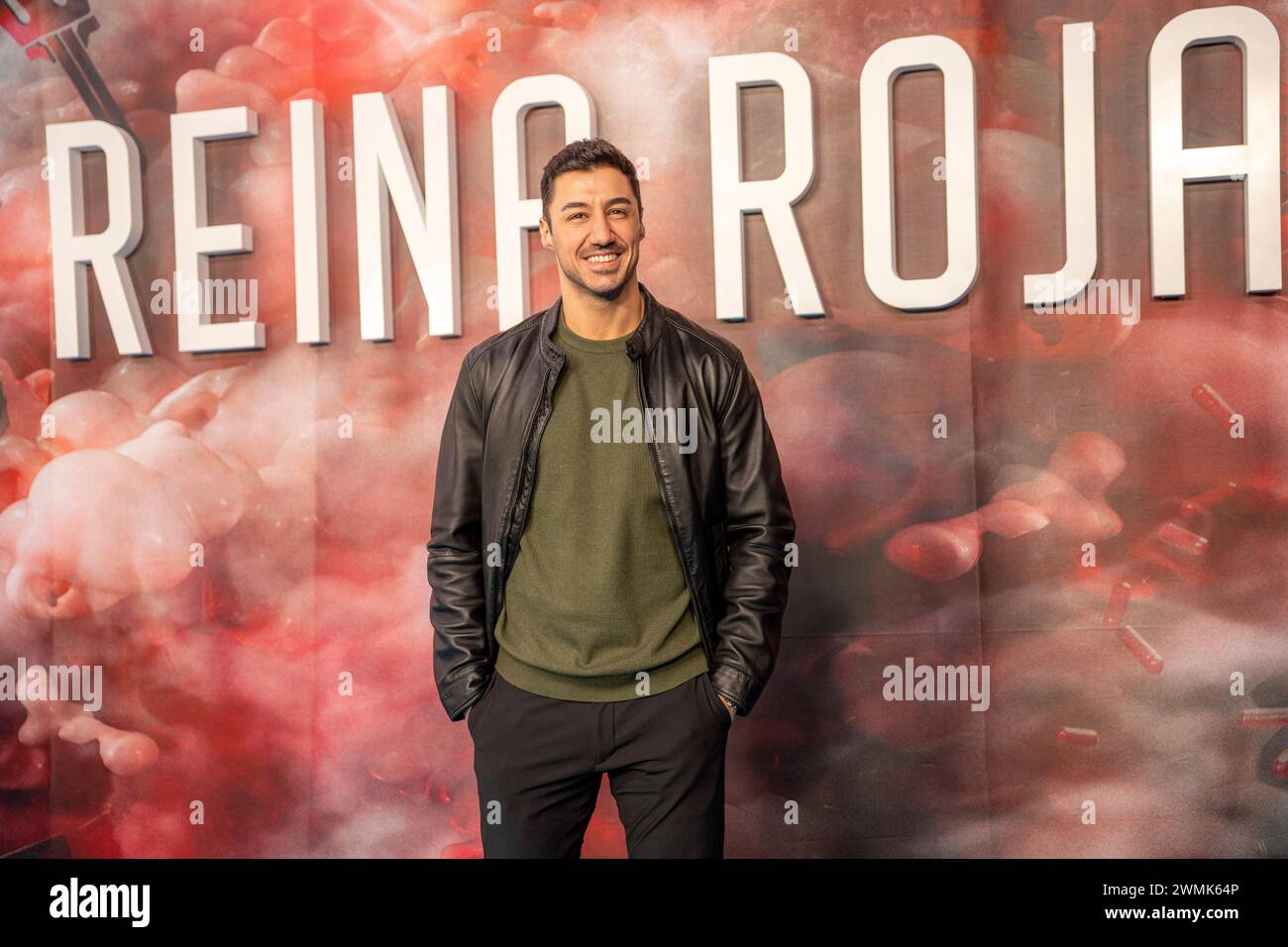 Meteorologist Francisco Cacho poses during the photocall/premiere of ...