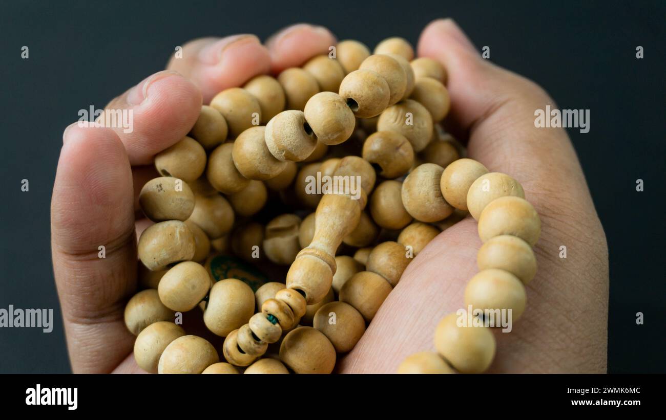 Praying mosque hands black hi-res stock photography and images - Alamy