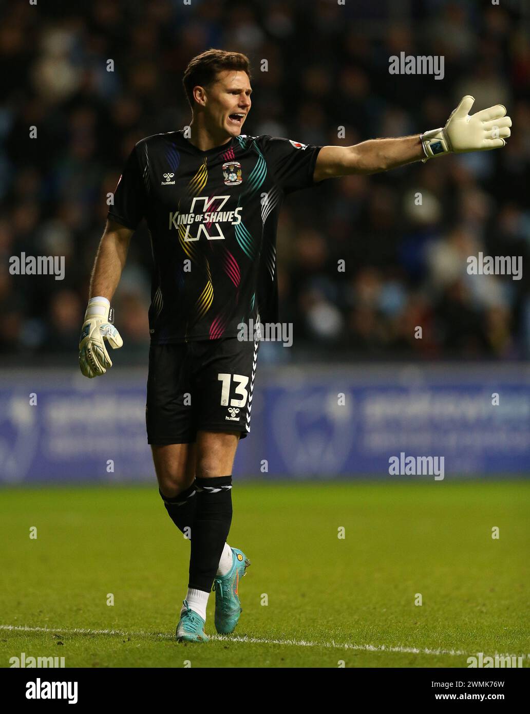 Coventry City goalkeeper Ben Wilson during the Emirates FA Cup fifth ...