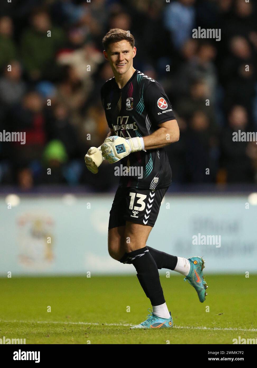 Coventry City goalkeeper Ben Wilson during the Emirates FA Cup fifth ...