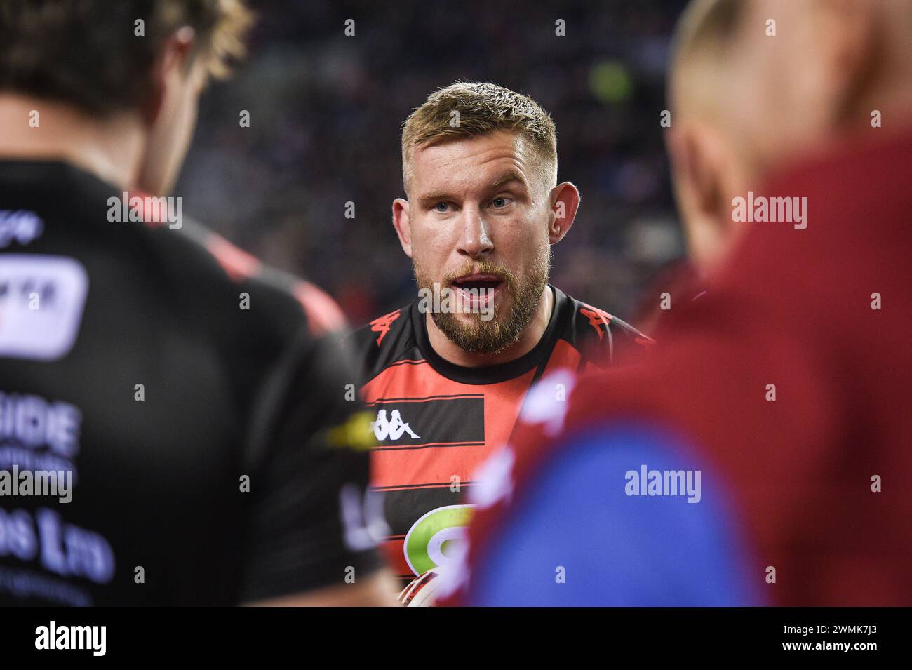 Wigan, England - 24th February 2024 - Mike Cooper of Wigan Warriors ...