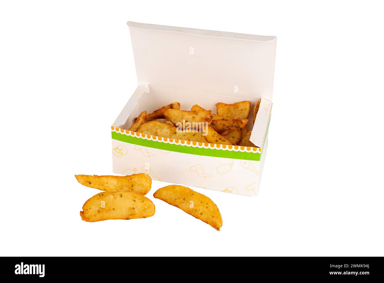 Potatoes in box paper Cut Out Stock Images & Pictures - Alamy