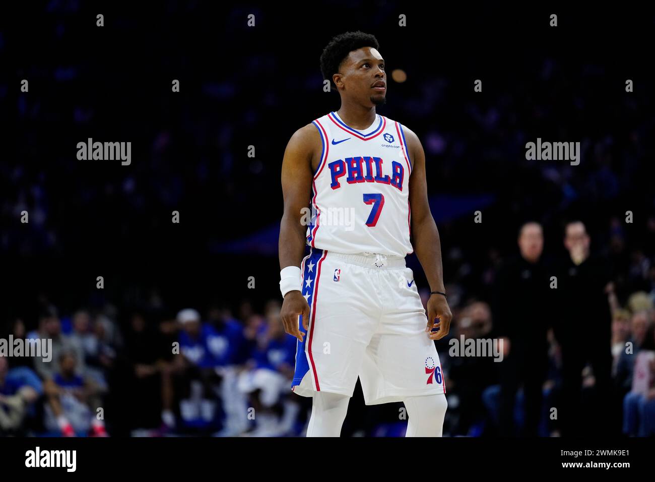 Philadelphia 76ers' Kyle Lowry in action an NBA basketball game, Sunday ...