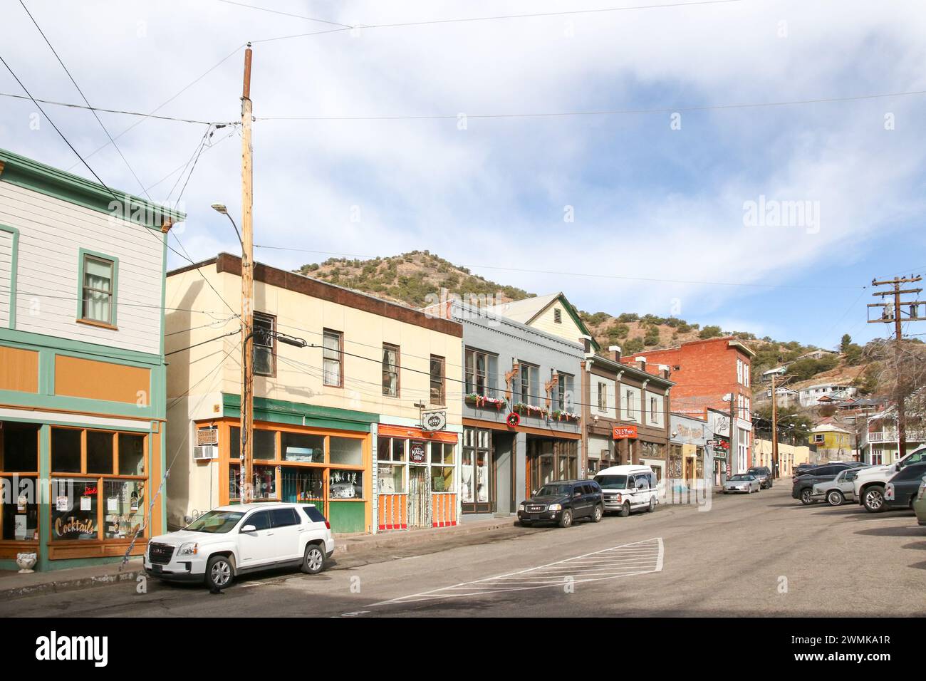 Historic District, Bisbee, Arizona Stock Photo - Alamy