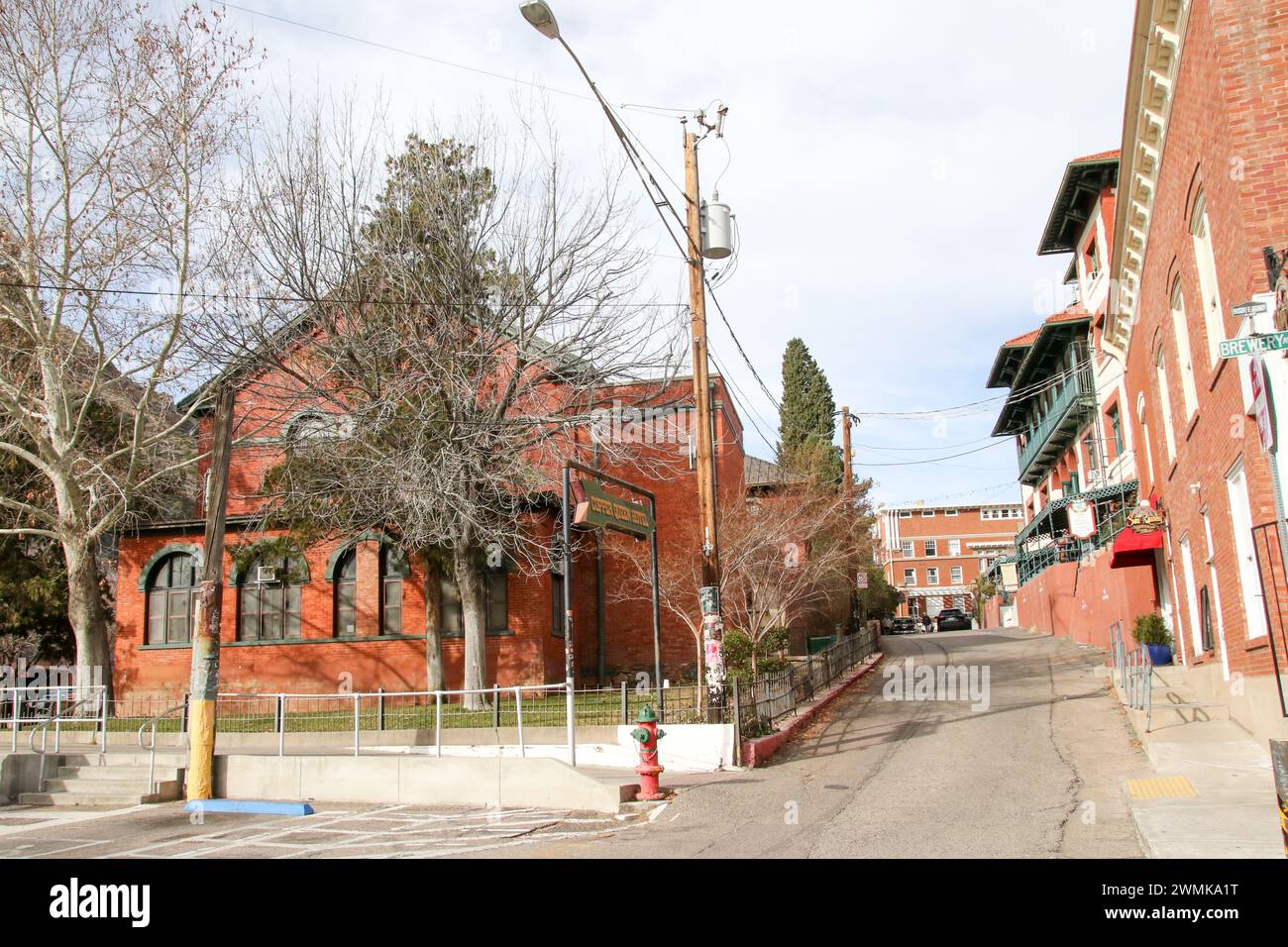 Historic District, Bisbee, Arizona Stock Photo - Alamy