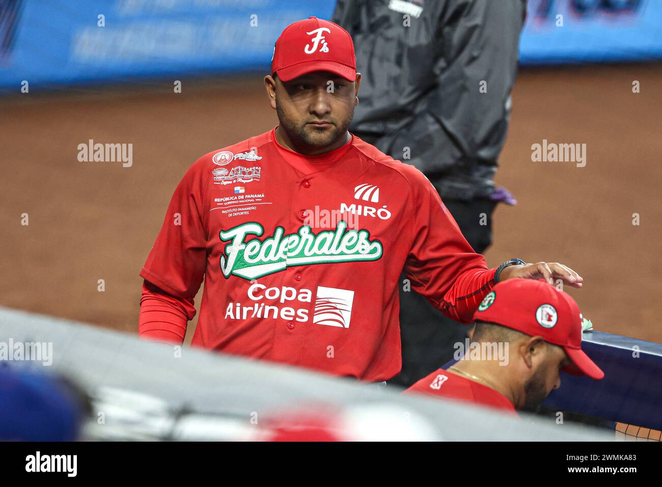 MIAMI, FLORIDA - FEBRUARY 2: Jose Mayorga manager of Federales de ...