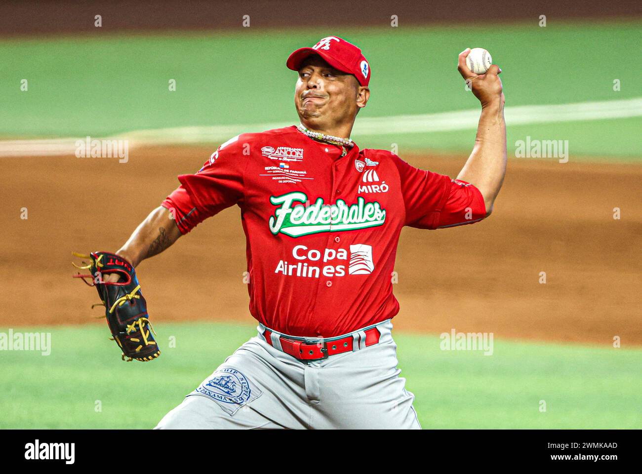 MIAMI, FLORIDA - FEBRUARY 2: Ronald Ramirez relief pitcher of Los ...
