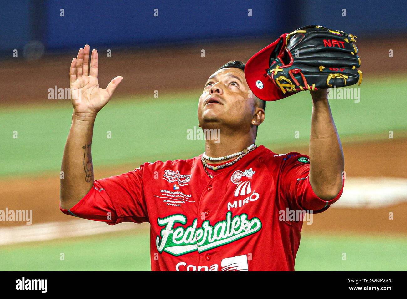 MIAMI, FLORIDA - FEBRUARY 2: Ronald Ramirez relief pitcher of Los ...