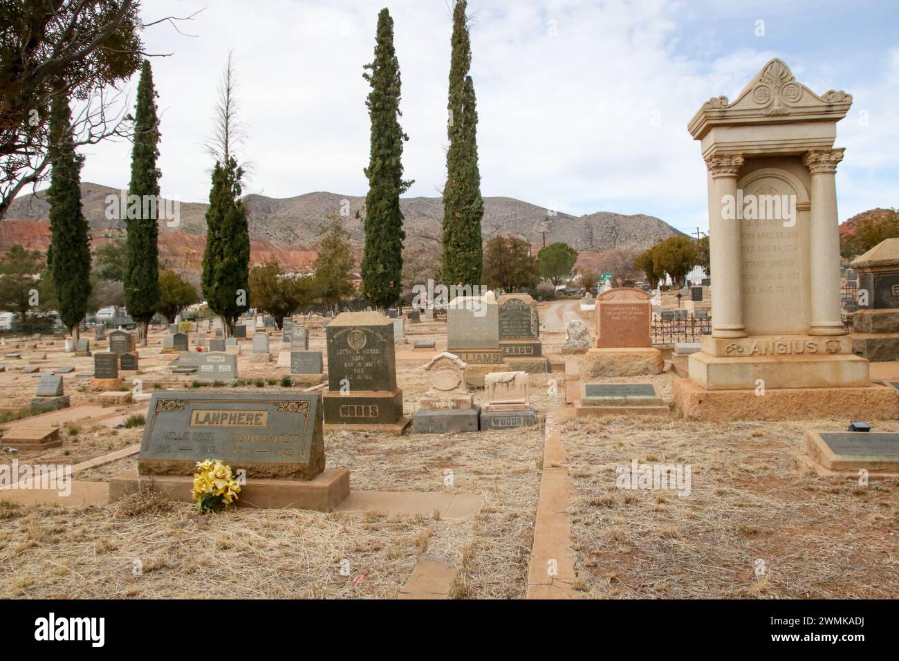 Evergreen cemetery hi-res stock photography and images - Alamy