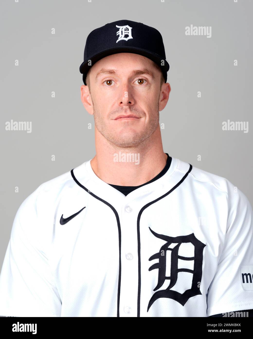 This is a 2024 photo of Mark Canha of the Detroit Tigers MLB baseball ...
